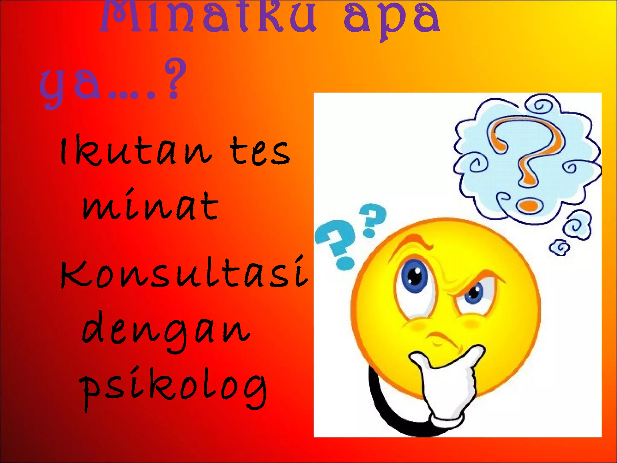 BAKAT & MINAT | PPT