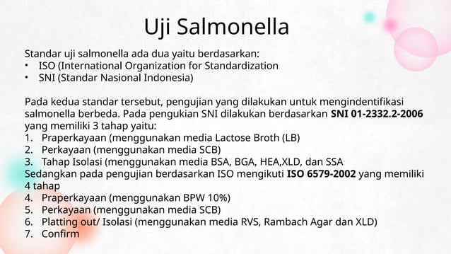 ppt bakteri salmonella dan taksonominya dan karakteristiknya | PPTX
