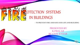 FIRE RESISTING BUILDINGS | PPTX