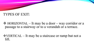 FIRE RESISTING BUILDINGS | PPT