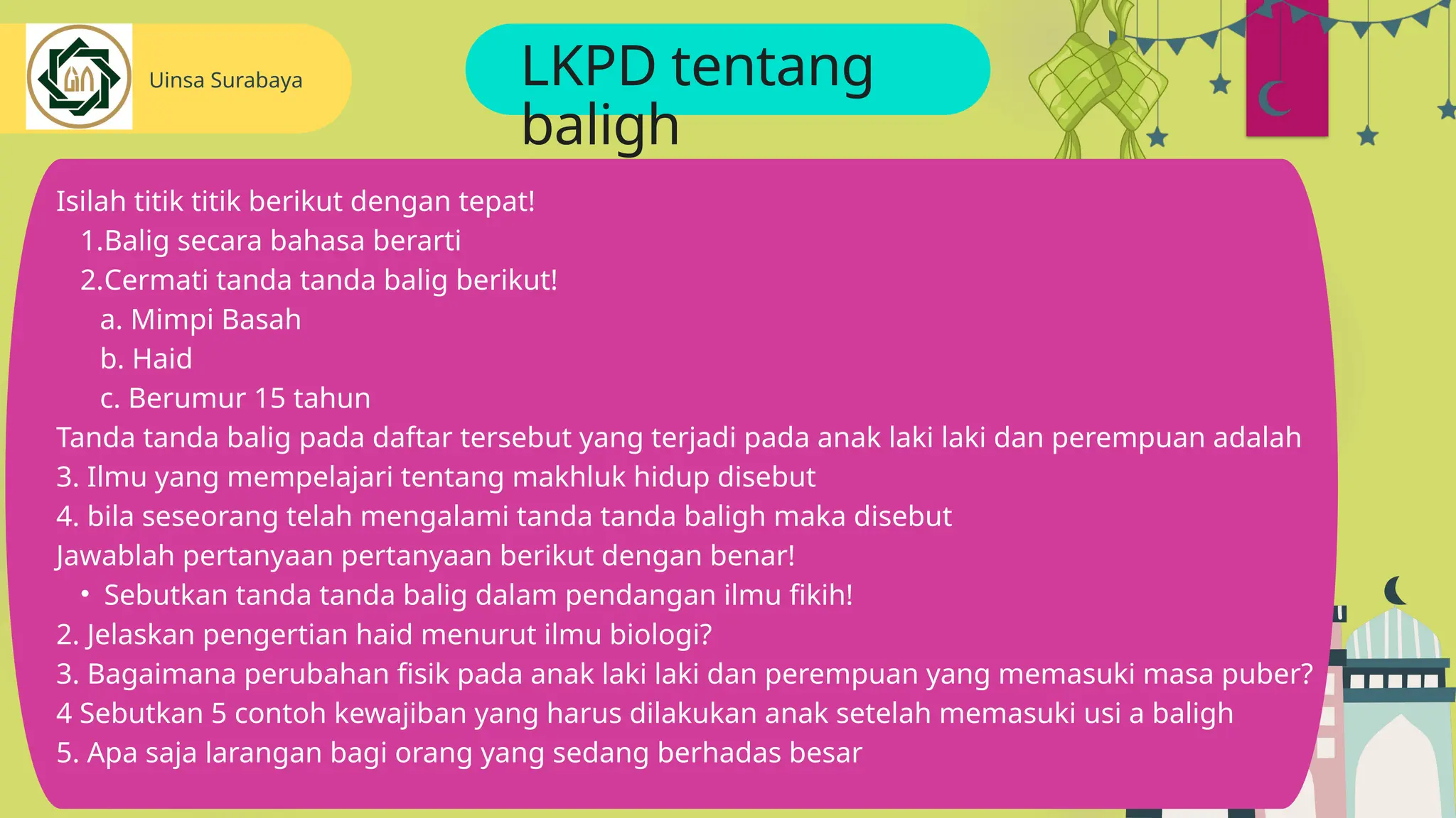 materi Pembelajaran masa Baligh kelas 1.pptx