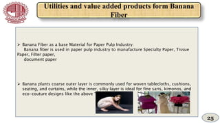Ppt banana fiber new | PPTX