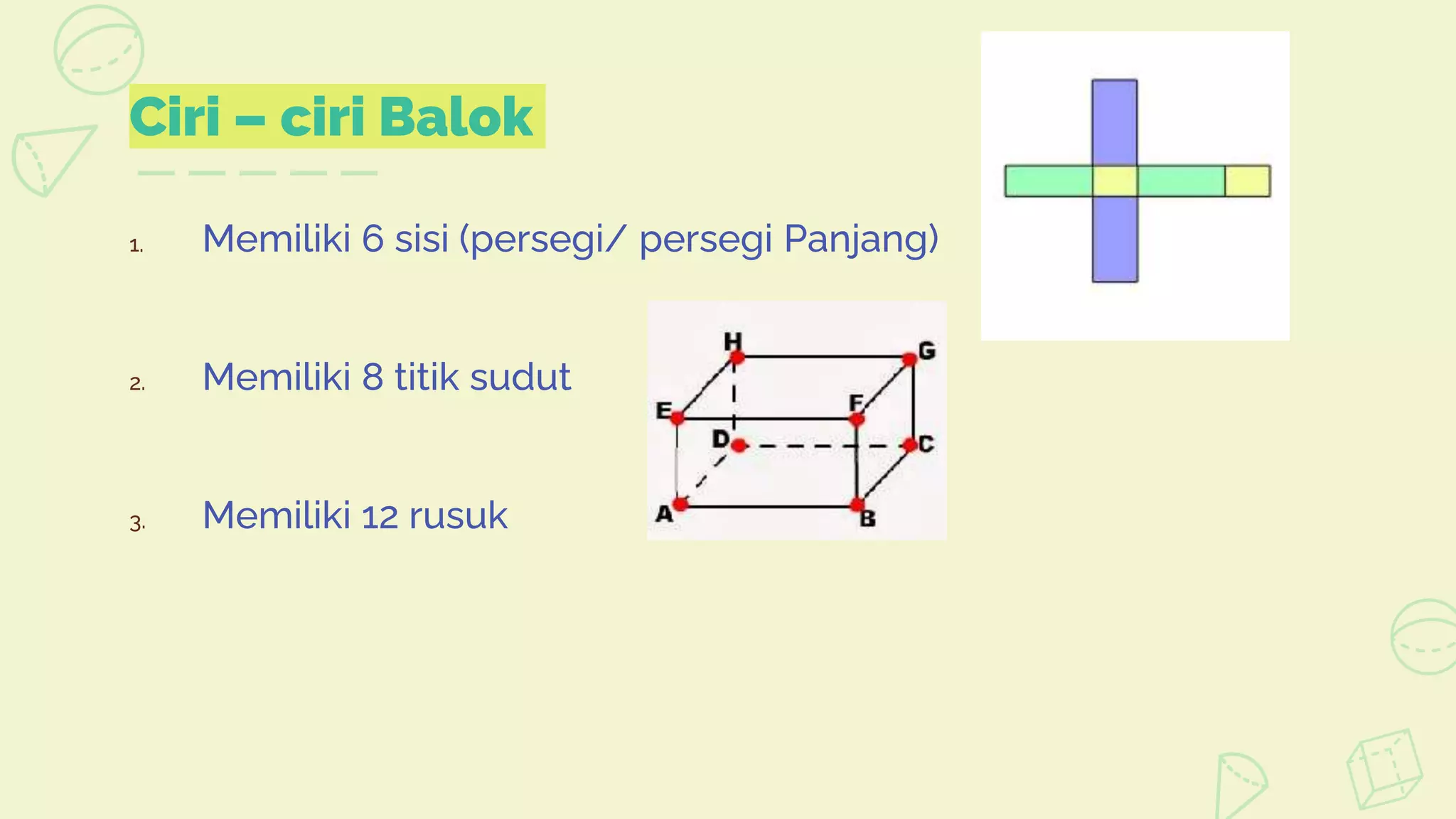 Bangun Ruang, Volume Balok | PPT