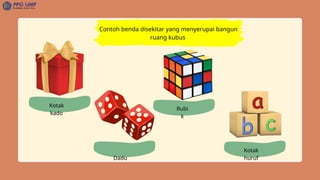 Materi kelas 1 bangun ruang kurikulum merdeka | PPTX
