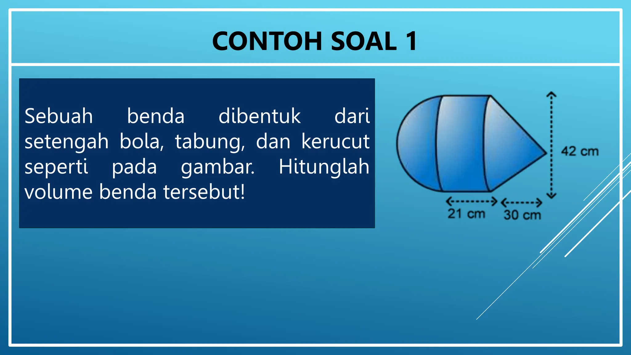 PPT Bangun Ruang Sisi Lengkung kelas IXpptx | PPTX