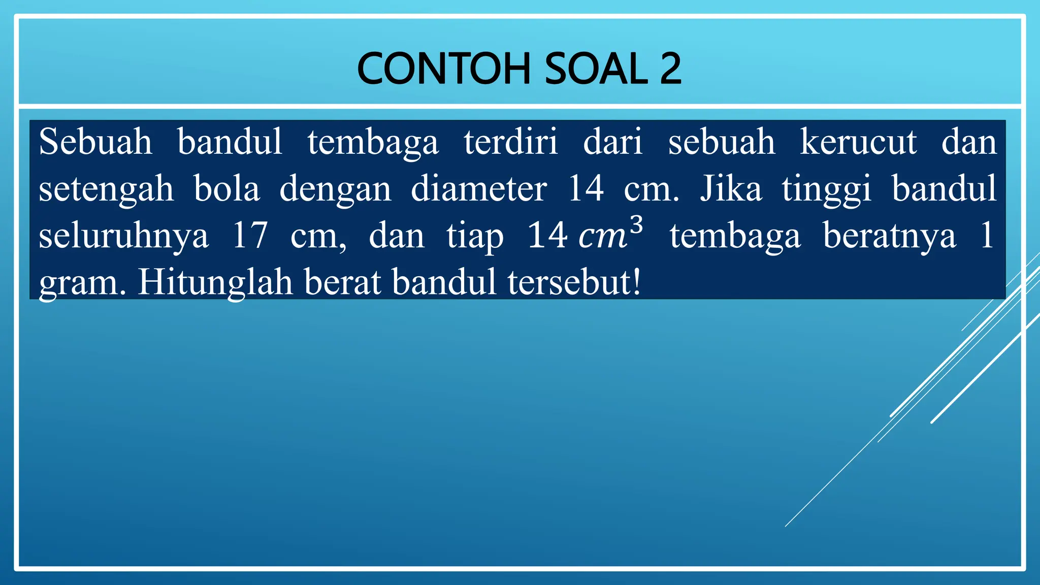 PPT Bangun Ruang Sisi Lengkung kelas IXpptx | PPTX