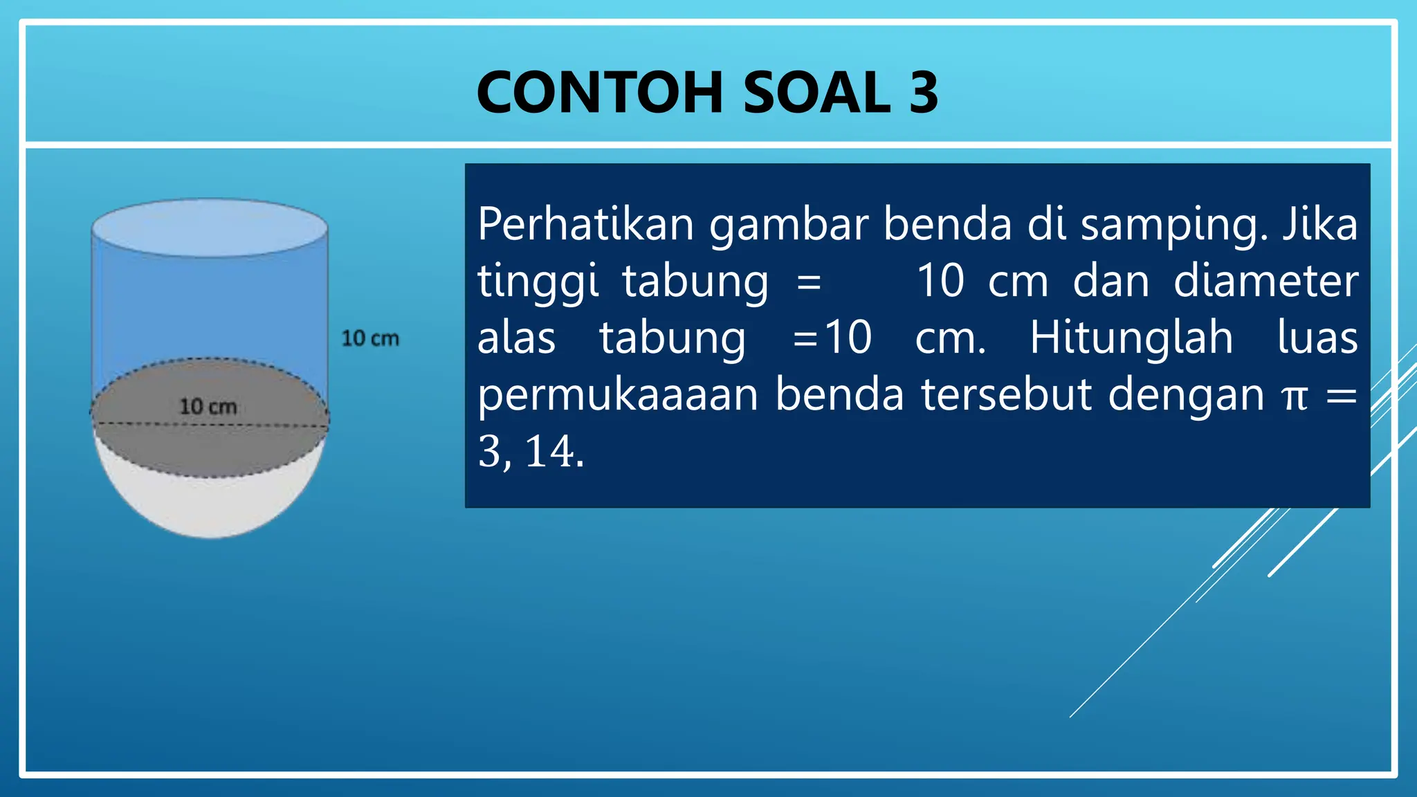 PPT Bangun Ruang Sisi Lengkung kelas IXpptx | PPTX