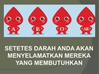 PPT Bank darah Desa(1).pptx untuk perencanaan P4K bagi ibu hamil | PPTX