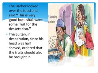 class 5 eng TALKATIVE BARBER | PPTX