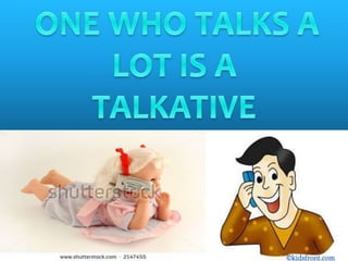 class 5 eng TALKATIVE BARBER | PPTX