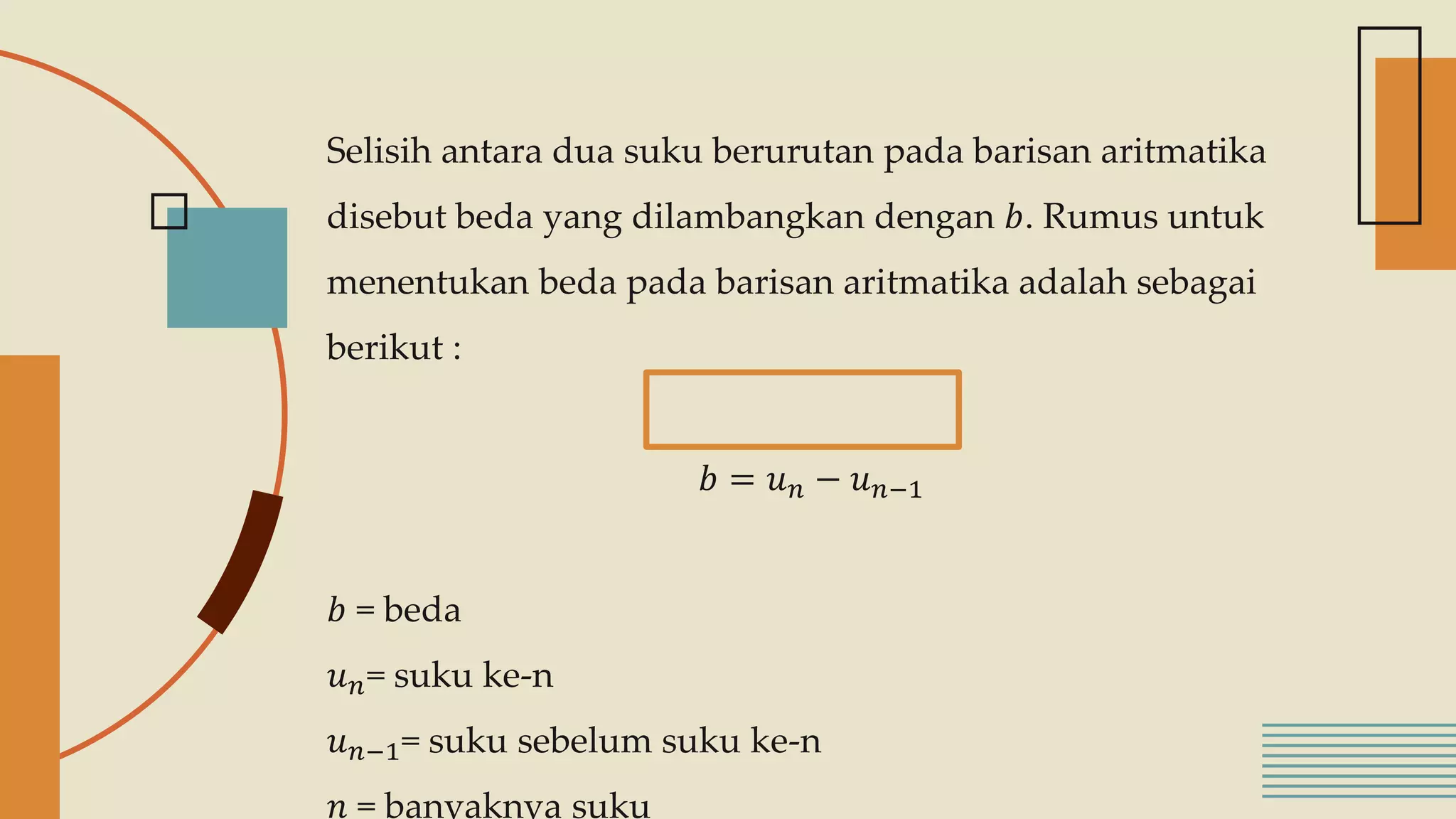 Barisan Aritmetika SMA Kelas 11 | PPT