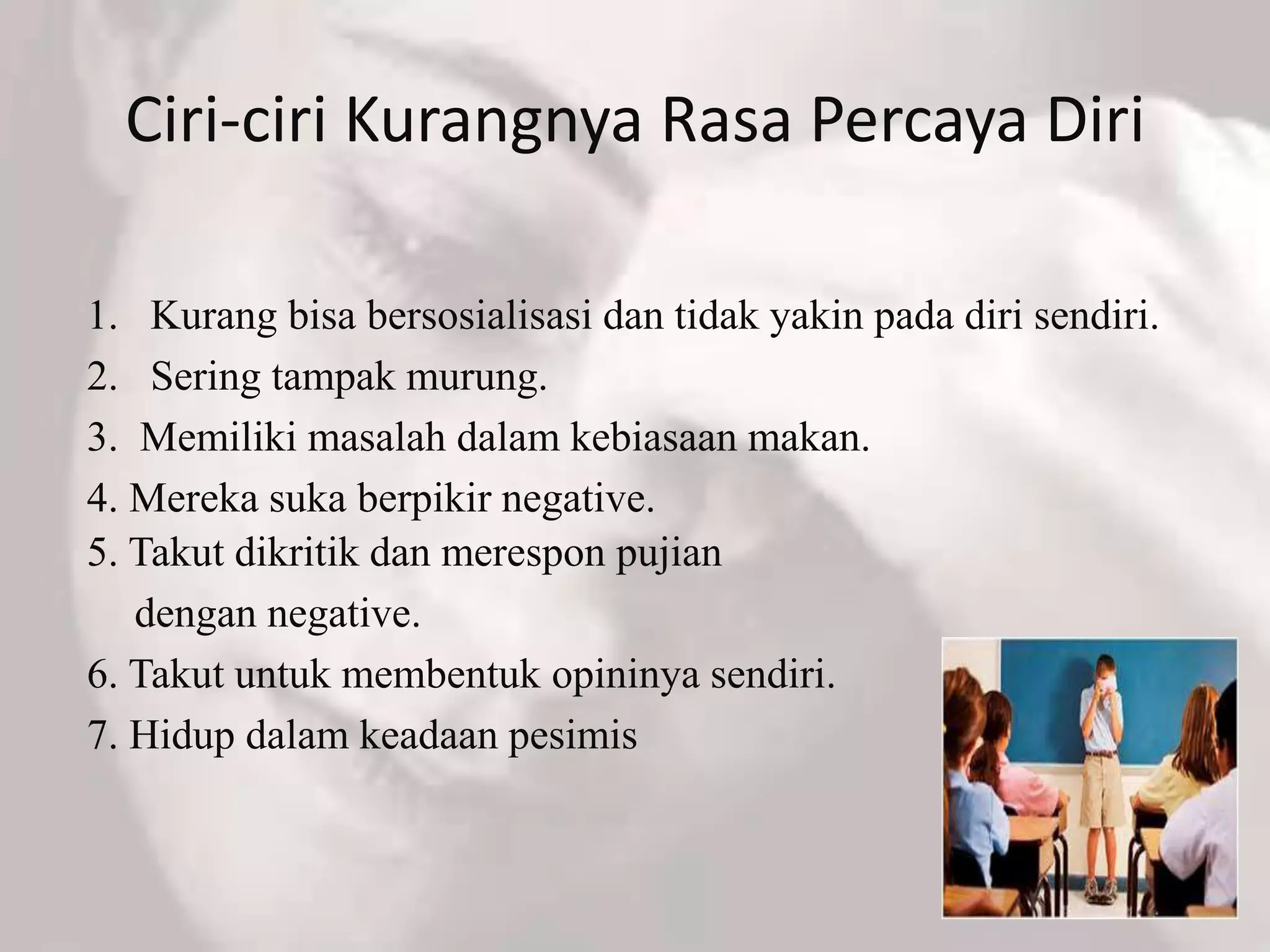Kurang Percaya Diri - Citra Fajar Sari | PPT