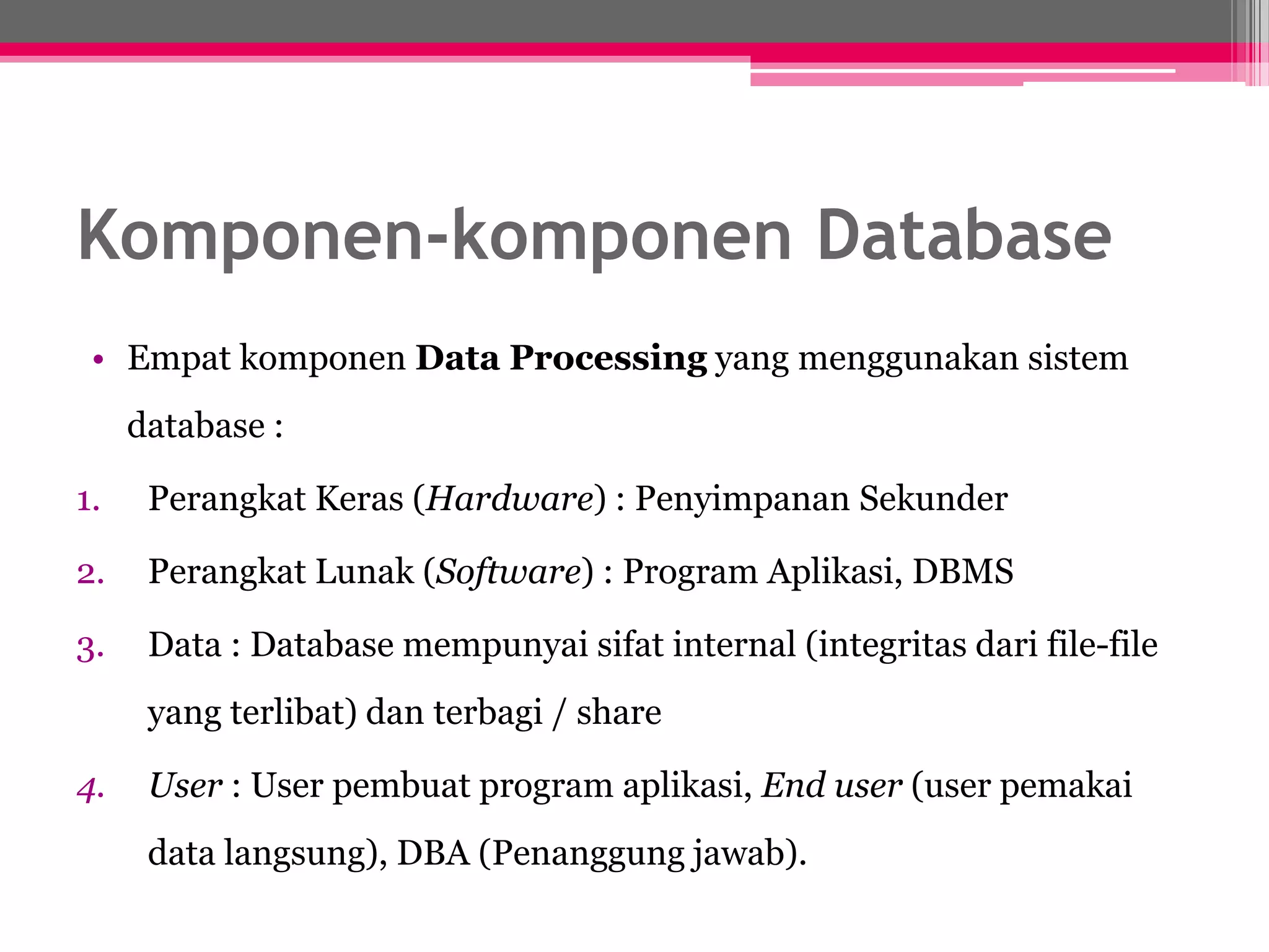 Ppt basis data fix | PPTX