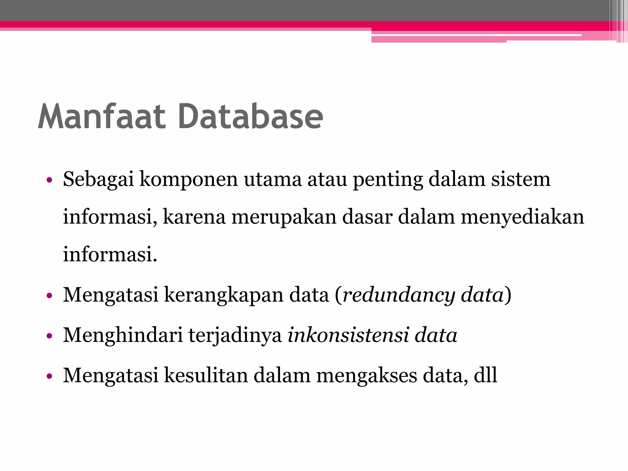 Ppt basis data fix | PPTX