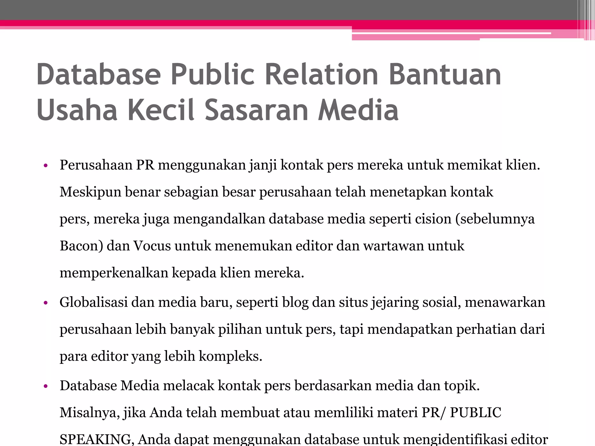 Ppt basis data fix | PPTX