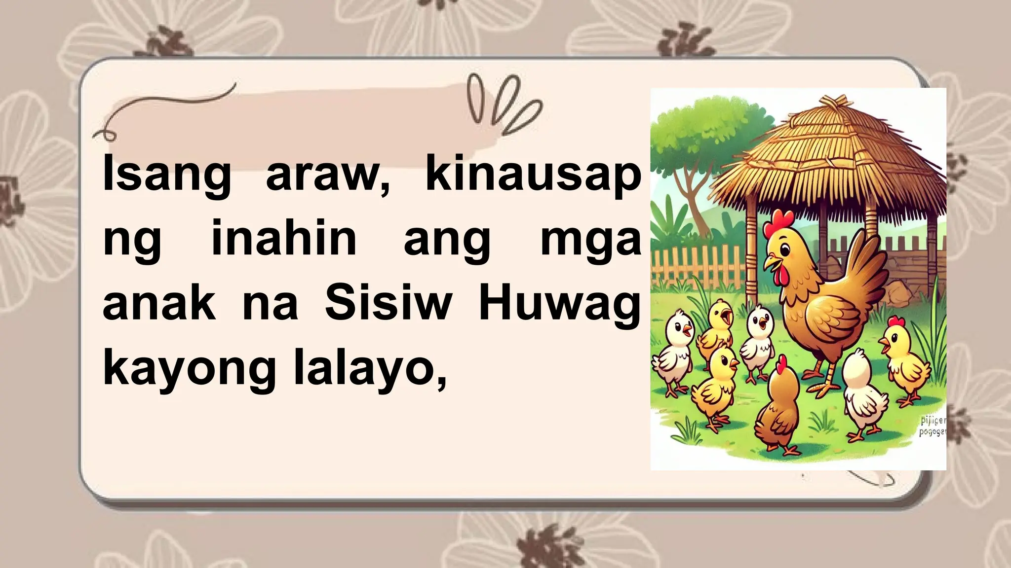 ppt batang sisiw language grade 1 matatag curriculum | PPT