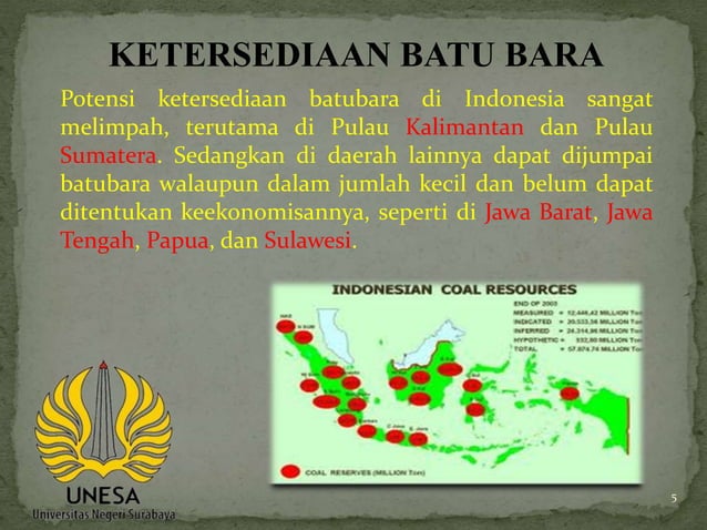 Ppt batu bara [autosaved] | PPTX