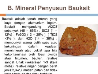 Ppt bauksit klp 7 ptsdb | PPTX