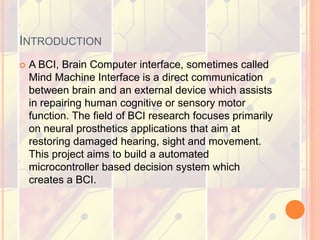 Brain Computer Interface | PPT