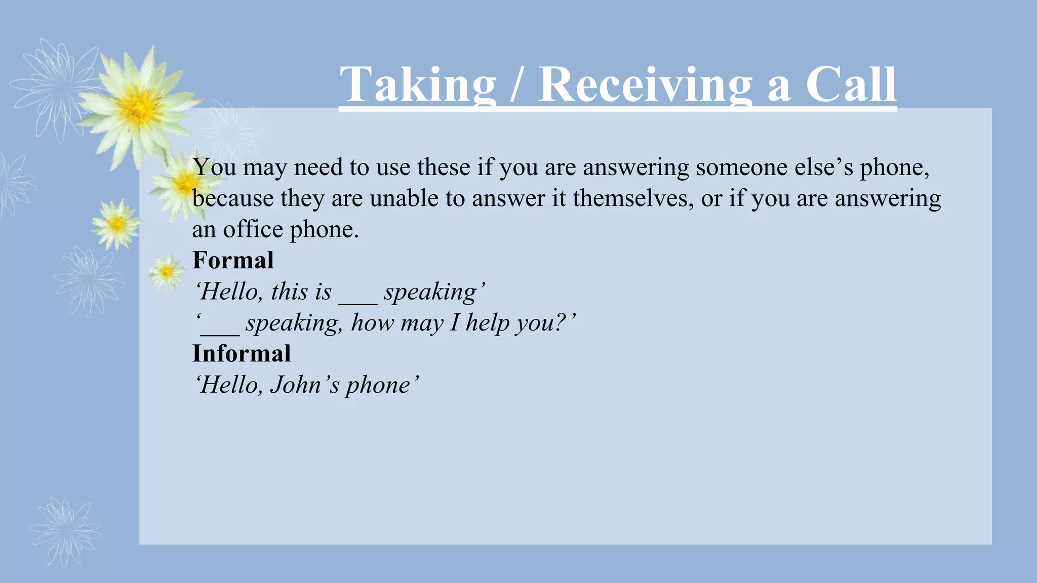 PPT bahasa inggris / bdsi - cellphone / Telephone | PPTX