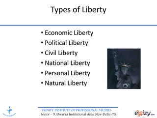 Liberty : Meaning & Features | PPTX