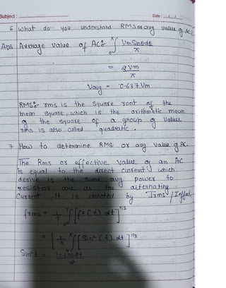 basic electrical engineering ppt solution | PPTX | College Education | Education