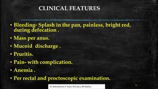 Diagnosis & Management of Common Anorectal Diseases | PPTX | Digestive ...