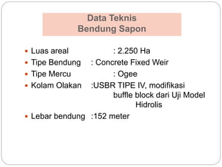 Ppt BENDUNG SAPON | PPTX