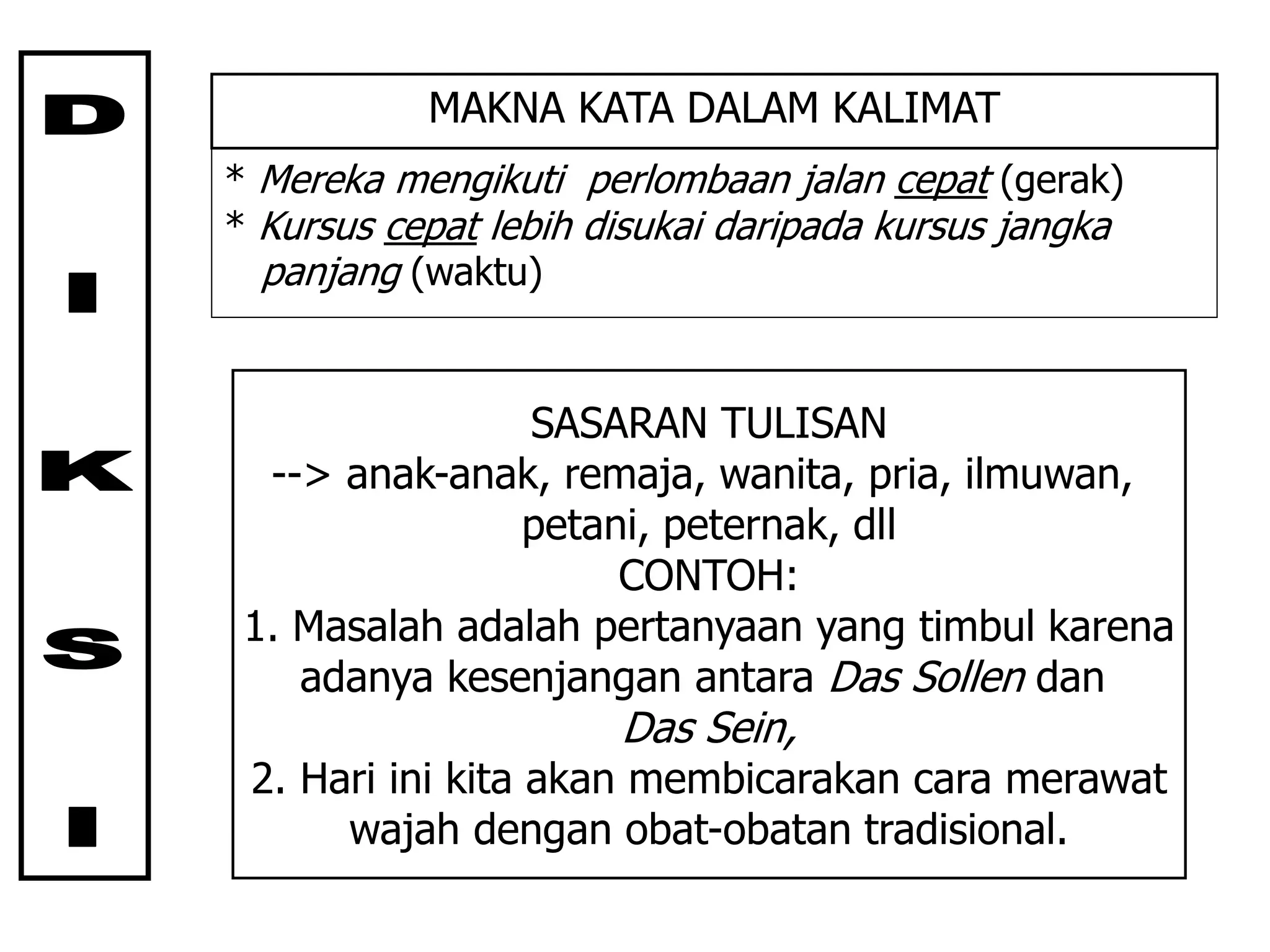 PPt Bentuk & Makna; Diksi.ppt
