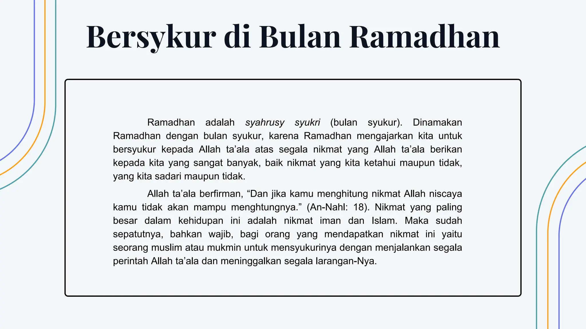 motivasi bersyukur dan percaya diri pptt | PPTX