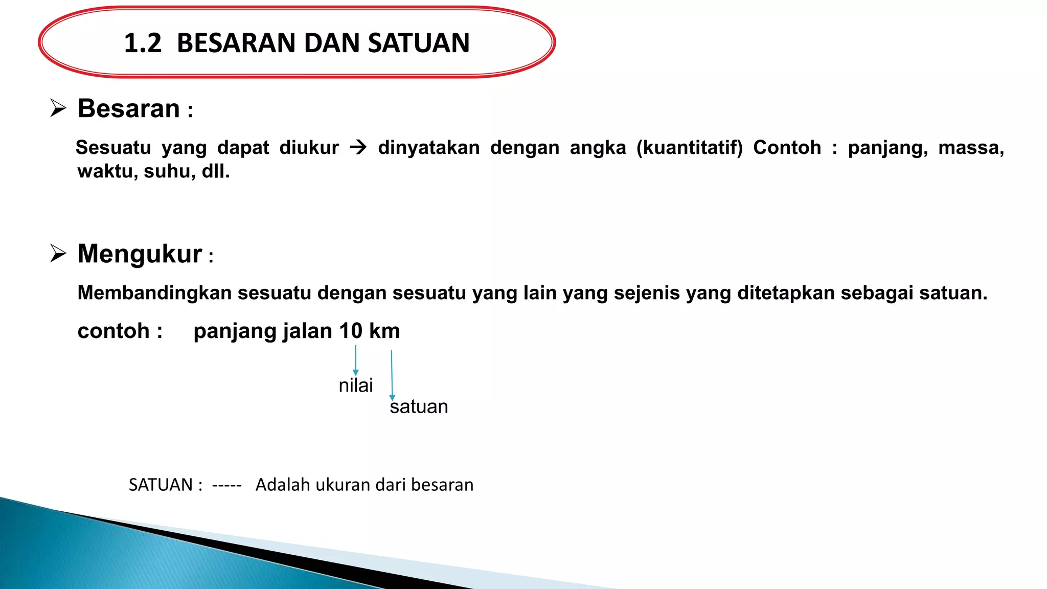 Besaran, Satuan, dan Pengukuran | PPTX
