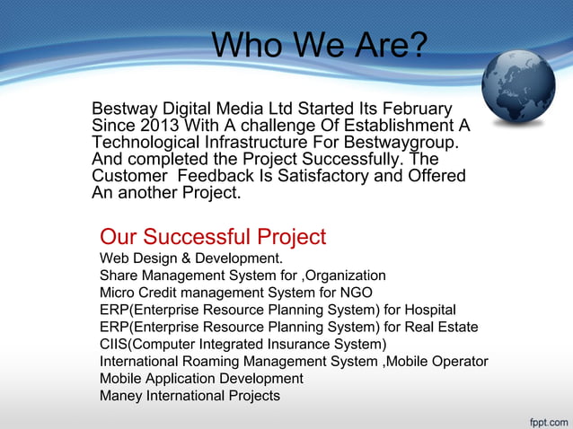 IT Company Presentation | PPT