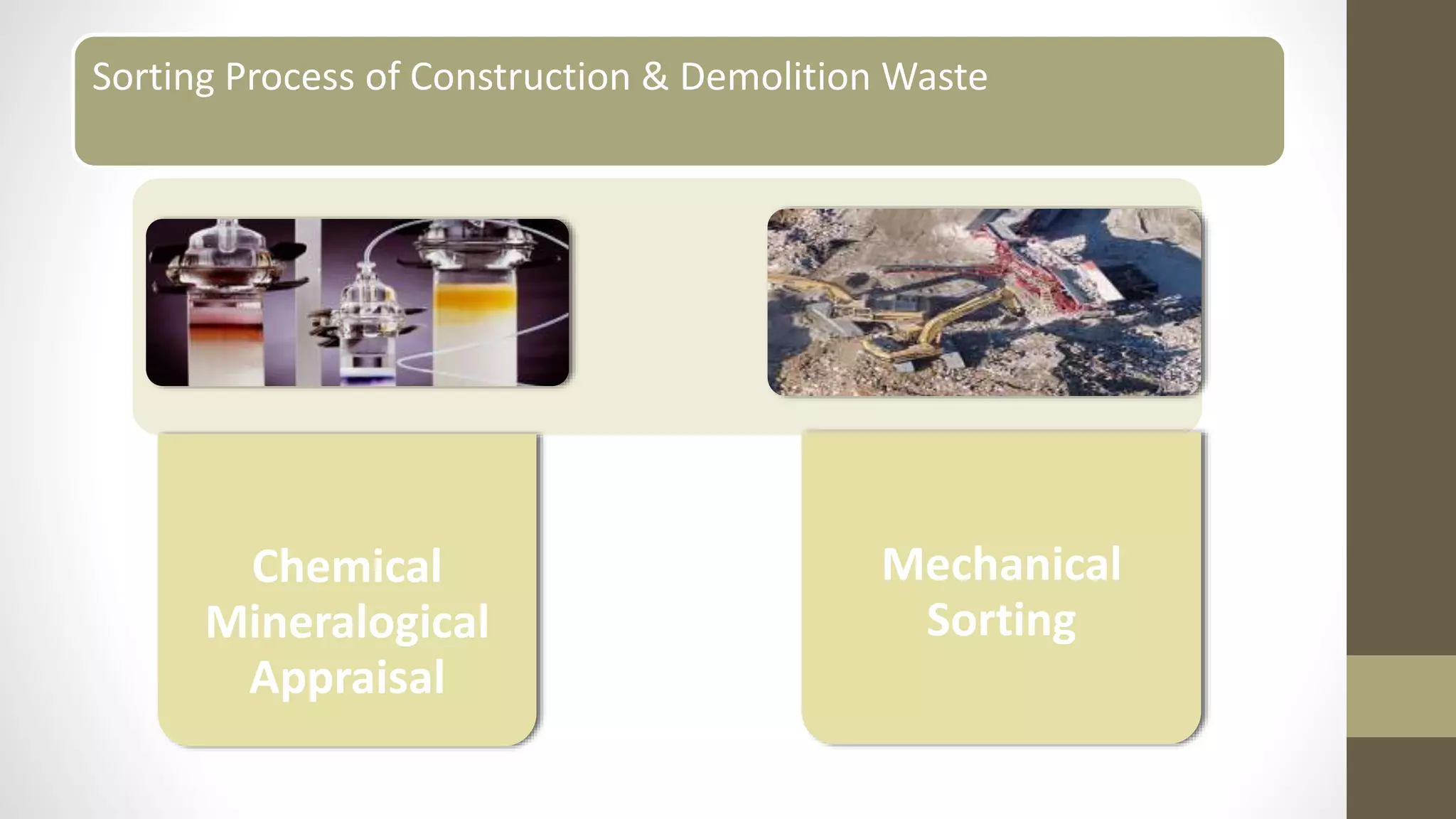 construction and demolition waste management | PPTX