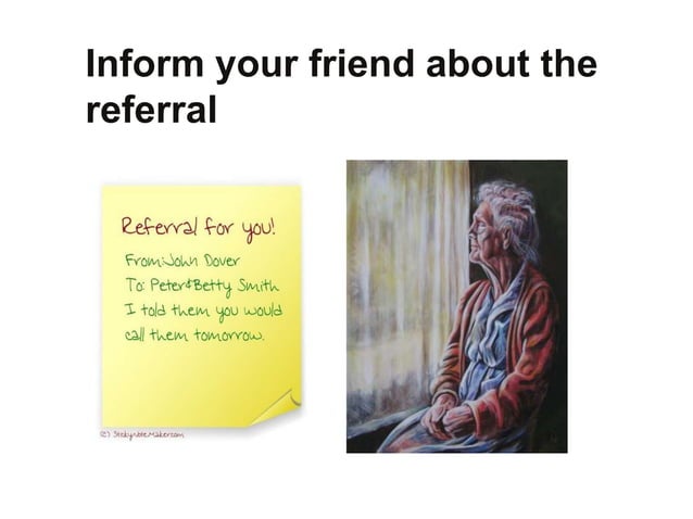 How to give great referral in BNI | PPTX