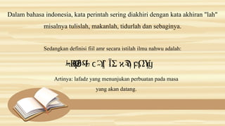 PPT BHS ARAB ANYAR tentang fiil amr.pptx
