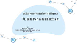 PPT BI.pptx Studi Kasus Penerapan Businees Intelegence | PPTX