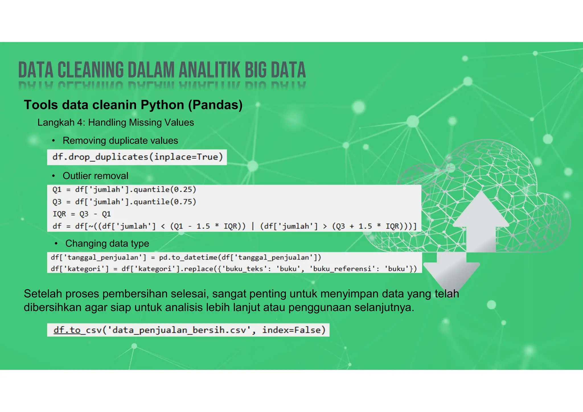 PPT Big Data and Analytic sistem informasi | PDF