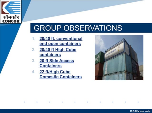 POWER POINT PRESENTATION ON AN INDUSTRIAL VISIT BY BILAL KHAN | PPTX | Logistics and ...