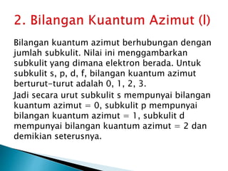PPT Bilangan Kuantum.pptx UNIVERSITAS ISLAM RIAU | PPT