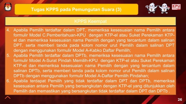 PPT BIMTEK PEMILU 2024 CARA TEKHNIK KPPS | PPTX