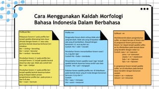 PPT Morfologi Bahasa Indonesia untuk MI/SD.pptx