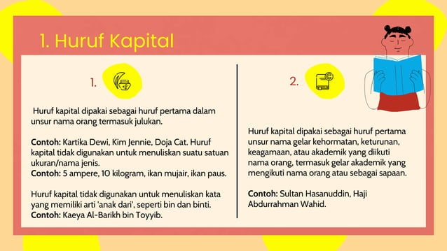 PPT BAHASA INDONESIA PEMAKAIAN HURUF KAPITAL, MIRING, TEBAL.pptx