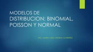 PPT BINOMIAL,POISSON Y NORMAL.ppt didactico | PPTX