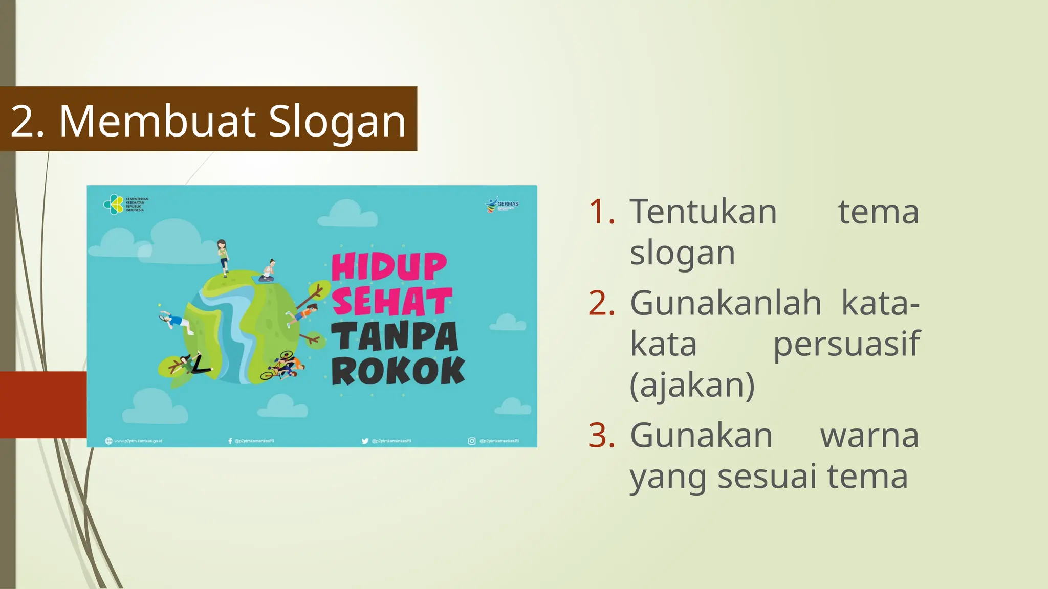 PPT BIN SLOGAN POSTER IKLAN pembelajaran | PPTX