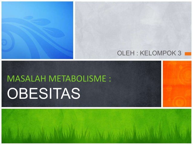 Obesitas | PPTX