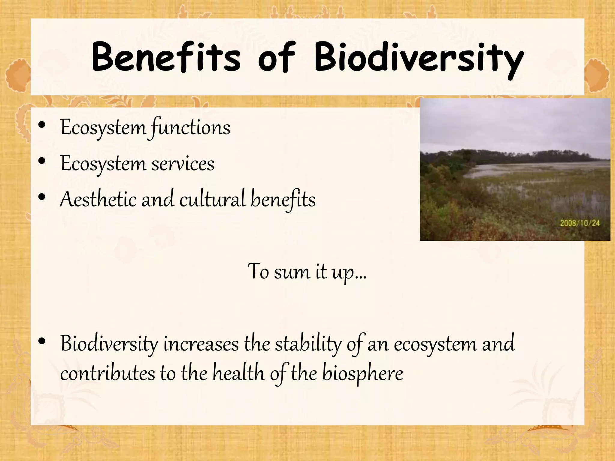Ppt bio12 un_t1w3_biodiv_cons | PPTX | Science
