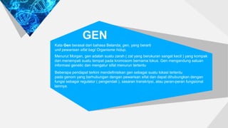 Gen dan DNA | PDF