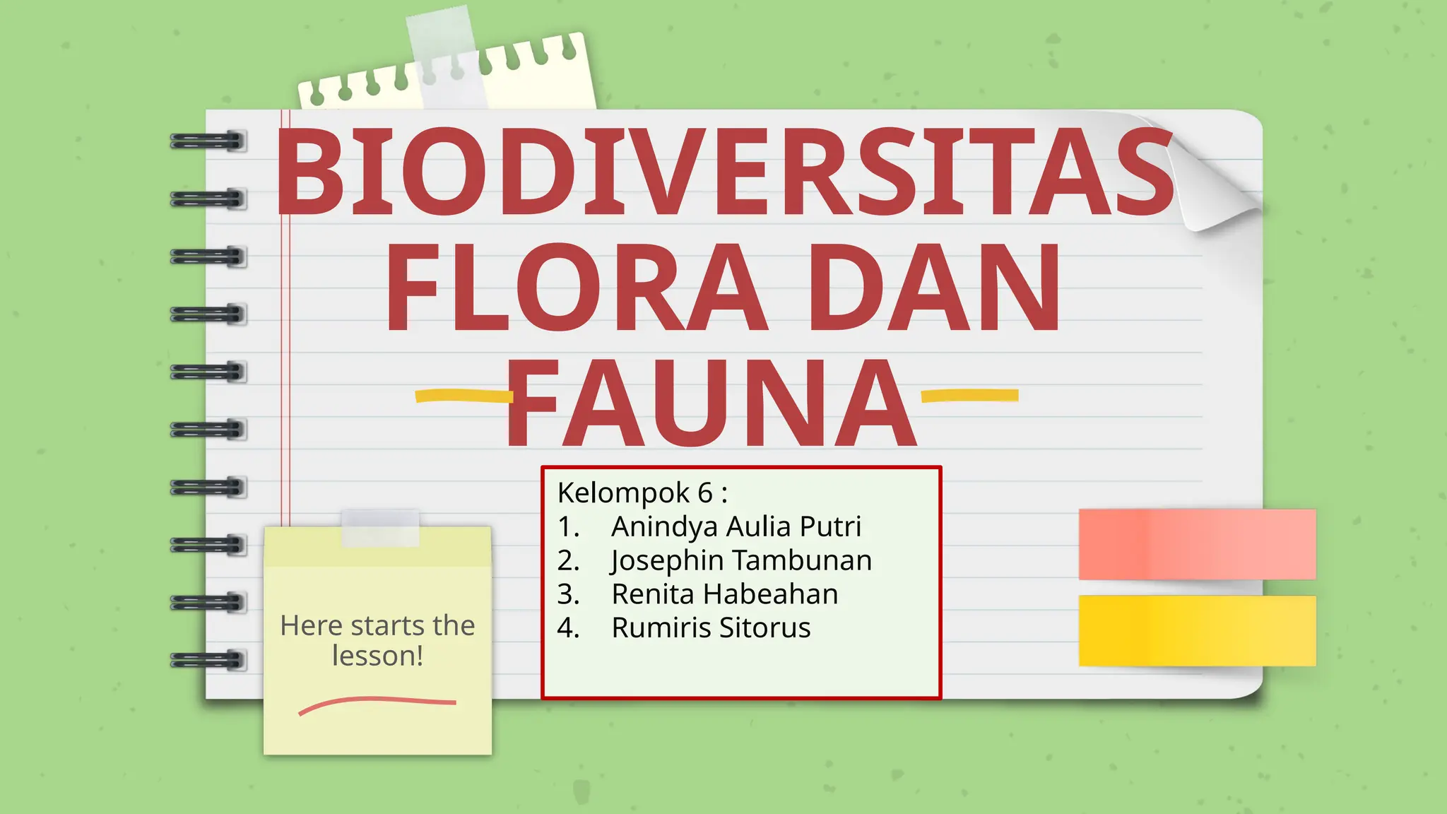 PPT BIODIVERSITAS FLORA DAN FAUNA_KELOMPOK 6_PSB C 2020.pptx