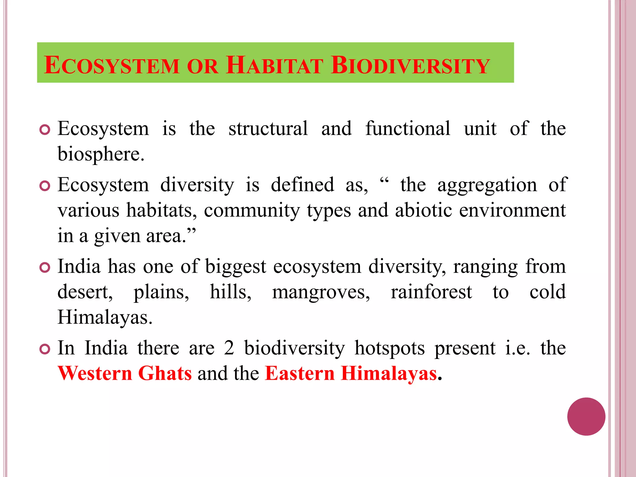 Biodiversity | PPTX