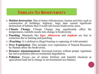 Biodiversity | PPTX | Biological Sciences | Science